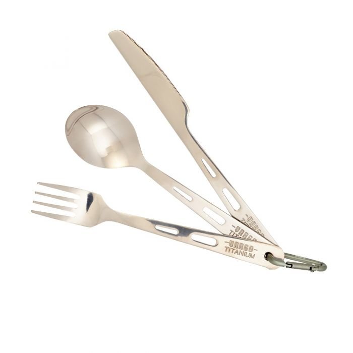 Vargo Ti Spoon / Fork / Knife Set – Outdoorline